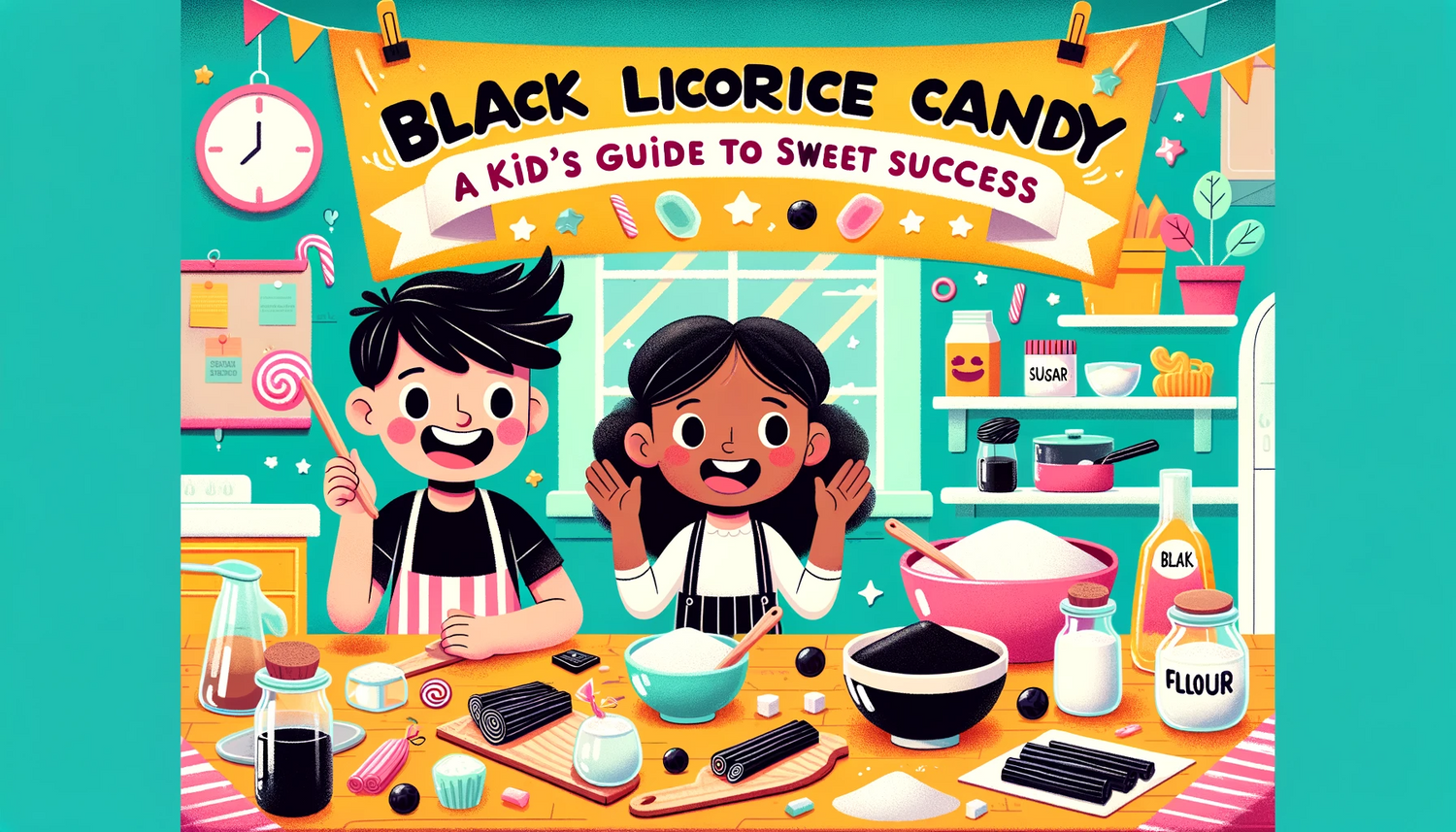 Black Licorice Candy DIY: A Kid's Guide to Sweet Success – Dolce Flav