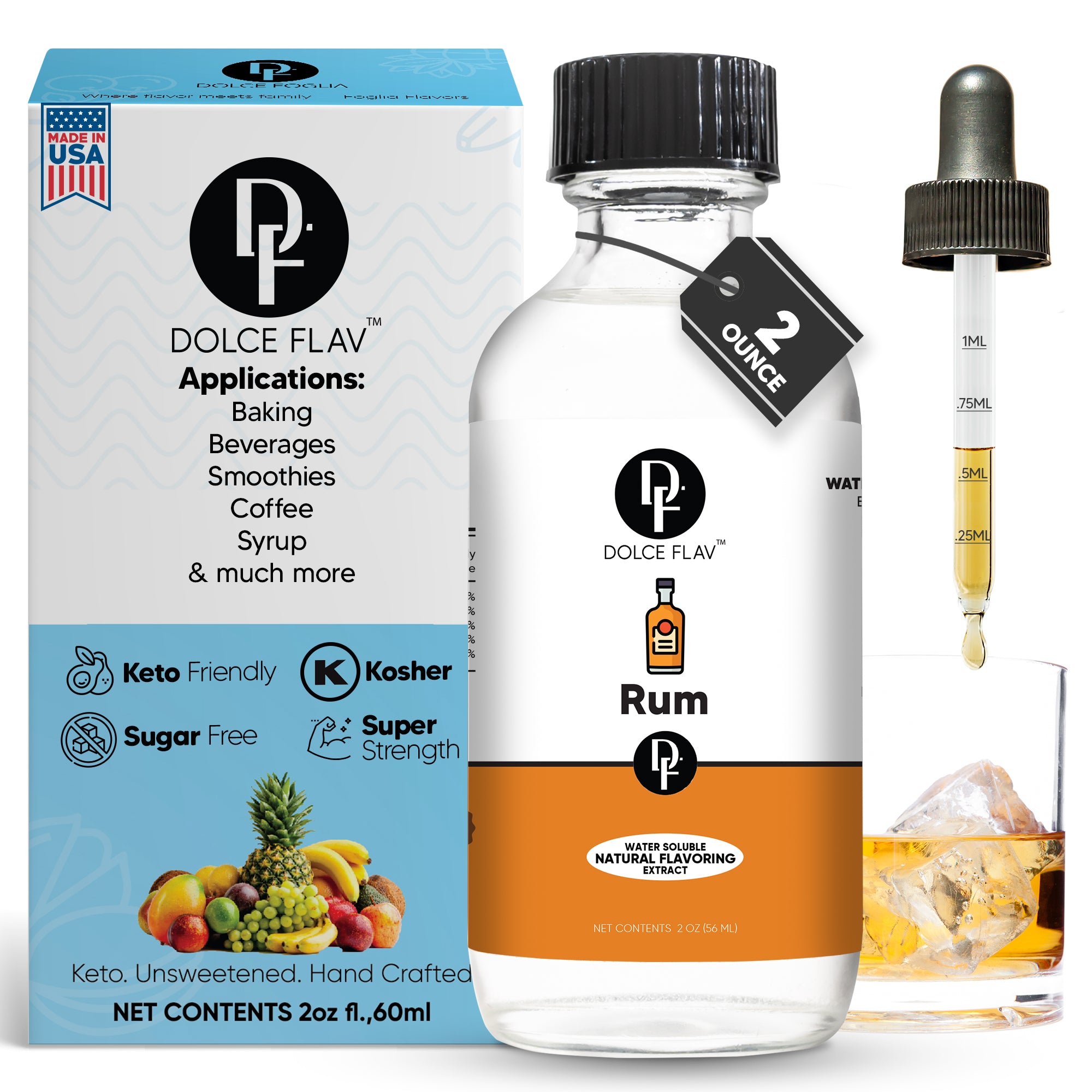 Natural Rum Flavoring: Culinary and Beverage Creations by Dolce Foglia ...