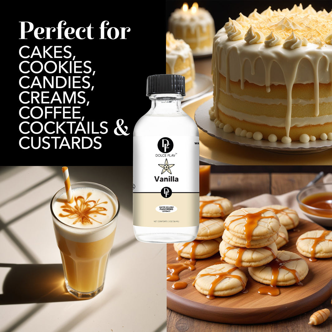 Premium Vanilla Collection - Pure & Aromatic | Dolce Foglia – Dolce Flav