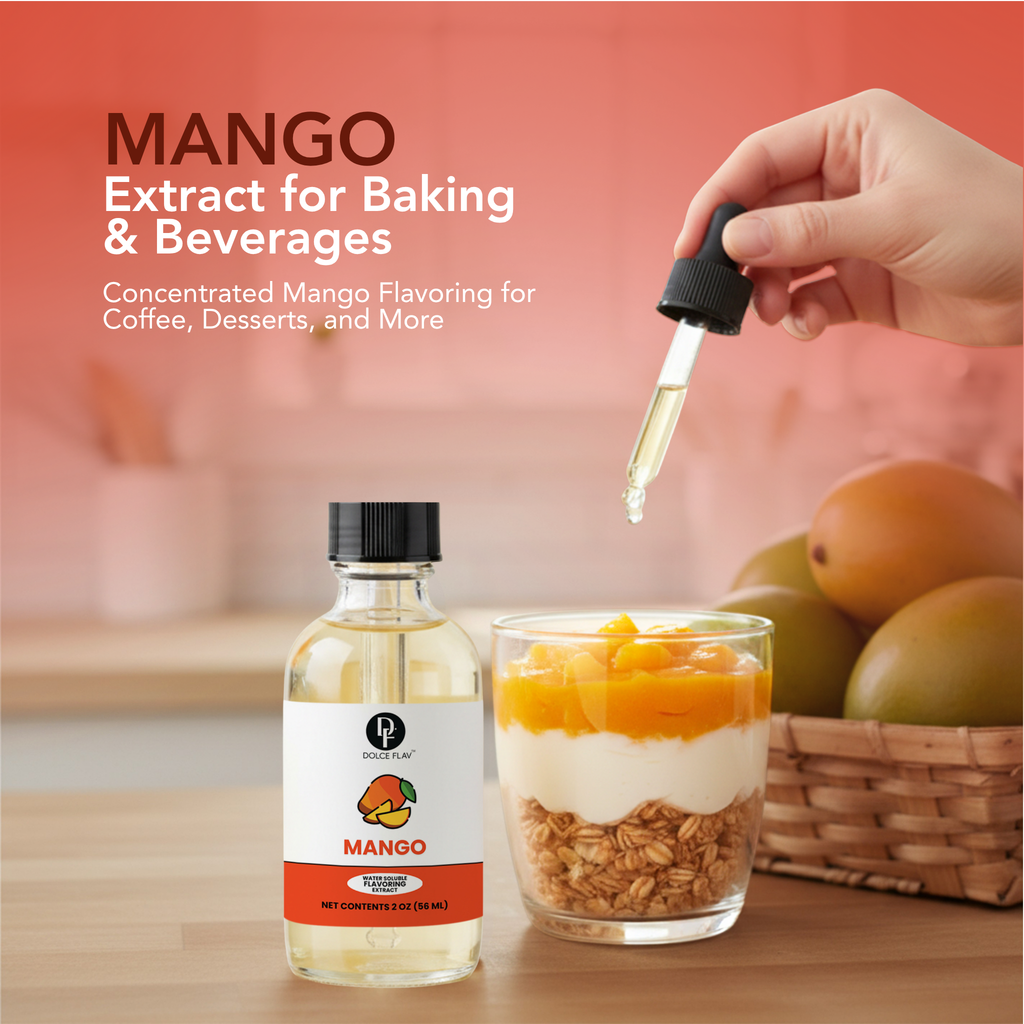 Premium Mango Flavoring - Tropical & Sweet | Dolce Foglia – Dolce Flav