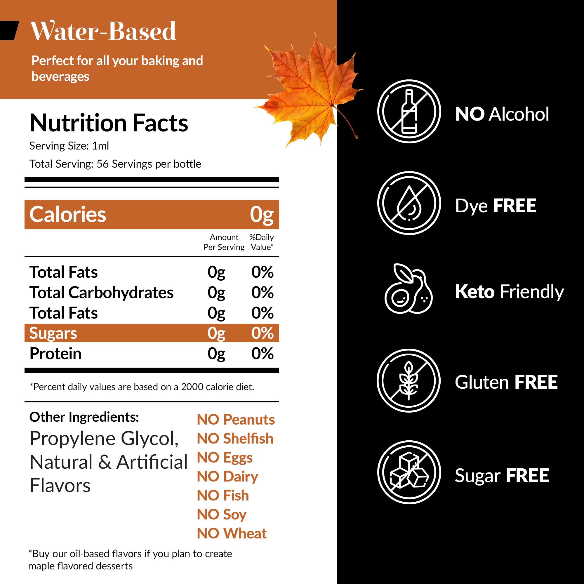 Premium Maple Extract | Exceptional Taste | Dolce Foglia – Dolce Flav