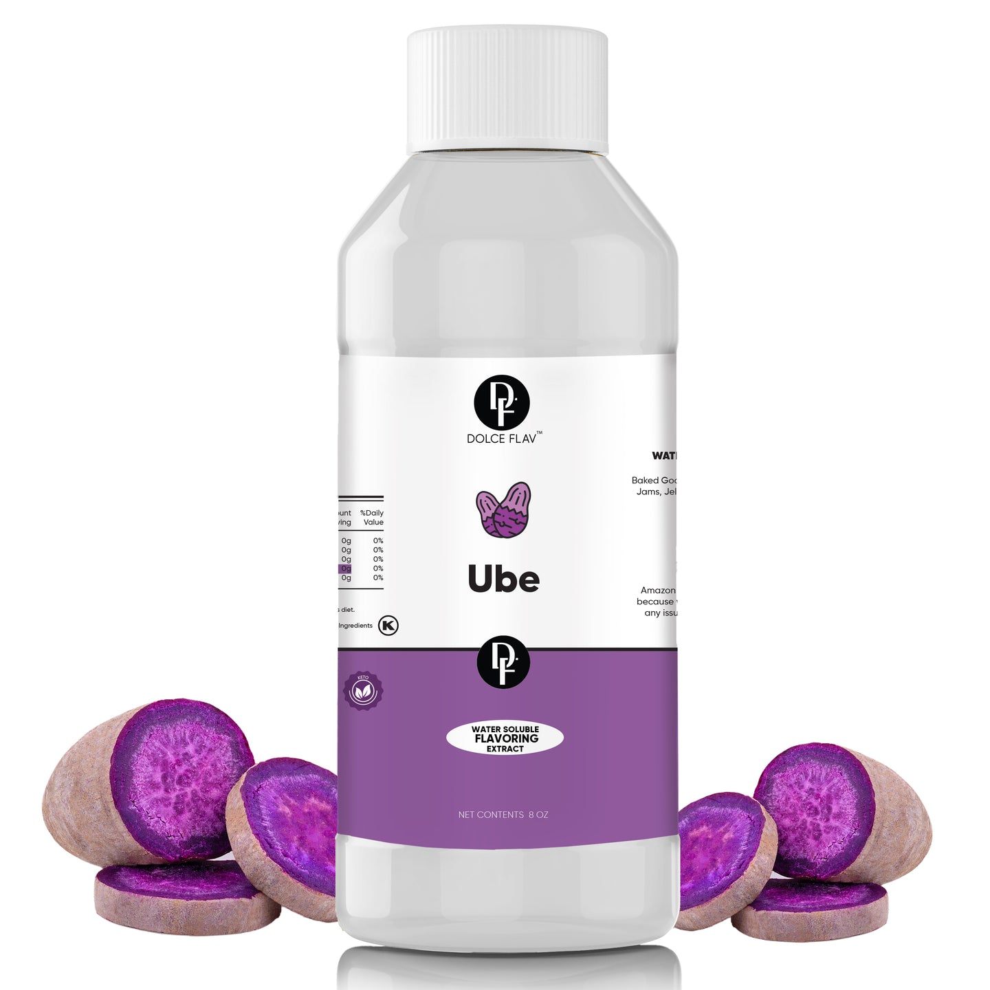 Ube Flavoring Extract - High-Quality Purple Yam Essence – Dolce Flav
