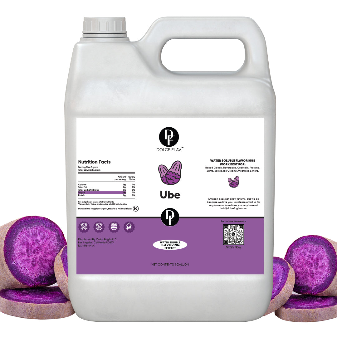 Ube Flavoring Extract - High-Quality Purple Yam Essence – Dolce Flav